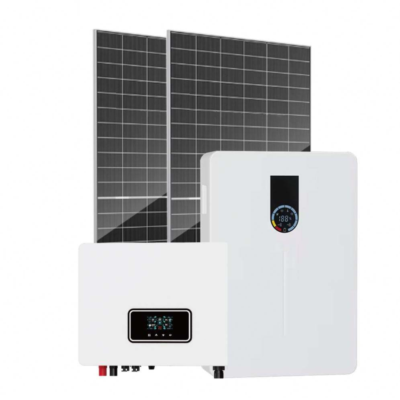 6Kw Three Phase Hybrid Complete Solar System 15Kw Off Grid Solar Power ...